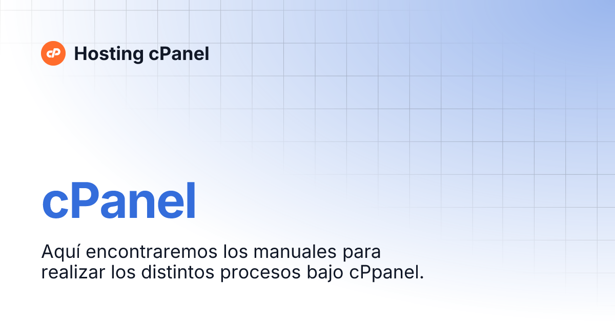 cPanel | Hosting cPanel